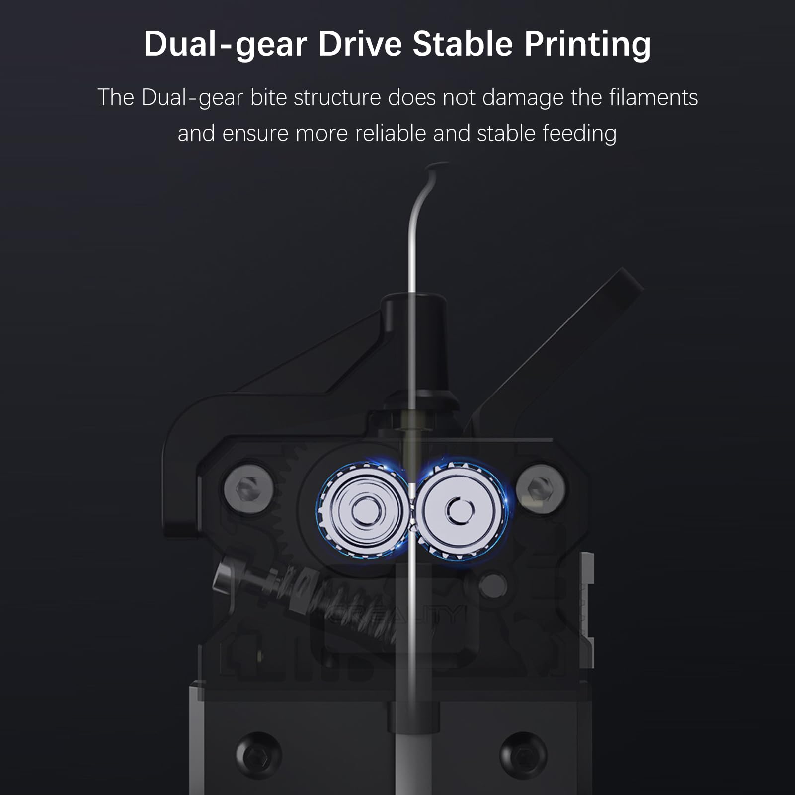 2023 Official Creality Ender 3 Sprite Direct Drive Sprite Extruder Kit, Dual Gear Extruder SE Creality Ender 3/Ender 3 V2/Ender 3 Pro/Ender 5/Ender 5 Pro/5 Plus/CR 10 3D Printers, for Ender Version