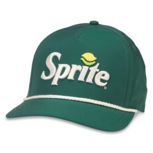 american needle sprite traveler adjustable snapback baseball hat (22010a-sprite-grn)