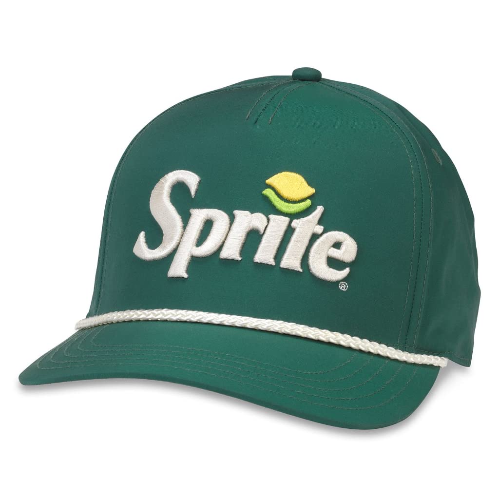 AMERICAN NEEDLE Sprite Traveler Adjustable Snapback Baseball Hat (22010A-SPRITE-GRN)