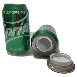 Sprite Can Safe Sprite Diversion Safe Sprite Stash Safe Compatible/Replacement for (Sprite) Made by Coca-Cola Company Sprite Stash Safe with 4" Hidden Compartment to Hide Money, Jewelry, or ???