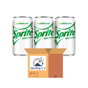 sprite zero sugar, 7.5oz mini cans, 18 units