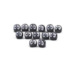 cute soot sprites car rearview mirror accessories for car interior decoration dashboard car ornament funny gifts for cute car mirror interior decors (20 pcs)