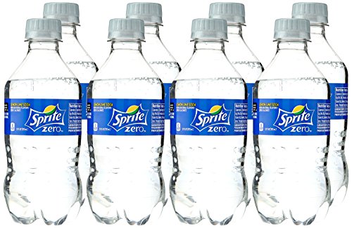 Sprite Zero Lemon Lime Diet Soda Soft Drinks, 12 fl oz, 8 Pack