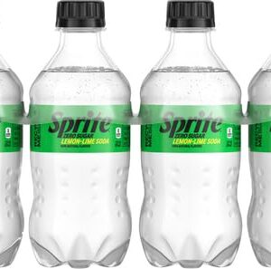 Sprite Zero Lemon Lime Diet Soda Soft Drinks, 12 fl oz, 8 Pack