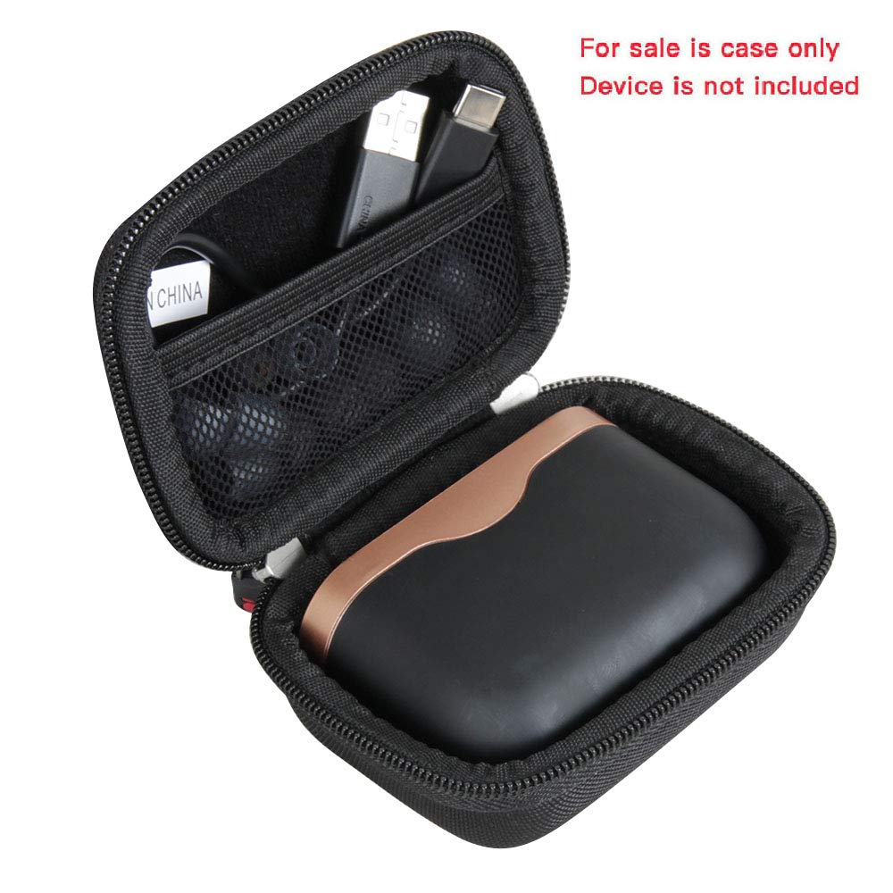 Hermitshell Hard EVA Travel Case for Sony WF-1000XM3 Industry Leading Noise Canceling Truly Wireless Earbuds (Black)