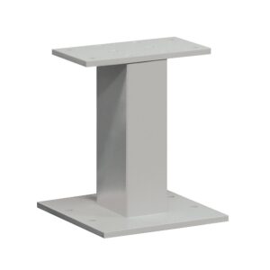 salsbury industries 3385gry replacement pedestal for cbu number 3316, cbu number 3313 and opl number 3302, gray