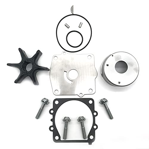 MOTOCEO Replaceable Water Pump Impeller Repair Kit For Yamaha Outboard 6N6-W0078-01 6N6-W0078-02 18-3313-1 115 130HP 1997-2009