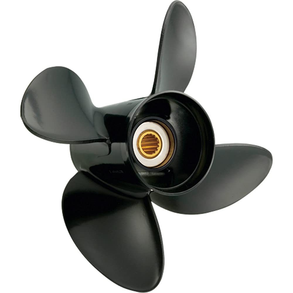 Solas 3313-118-09 Amita 4 Aluminum 4-Blade Propeller - RH, 11.8" Diameter x 9" Pitch