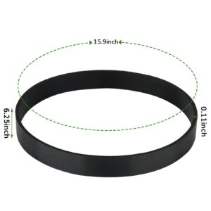 Fullclean Belt for Bissell Style 7/9/10/12/14 P/n3031120,4 Pack Belts for Powerforce Helix Cleanview Swivel Rewind Powerlifter,Repacement Part 3031120,2031093,3031123,32074