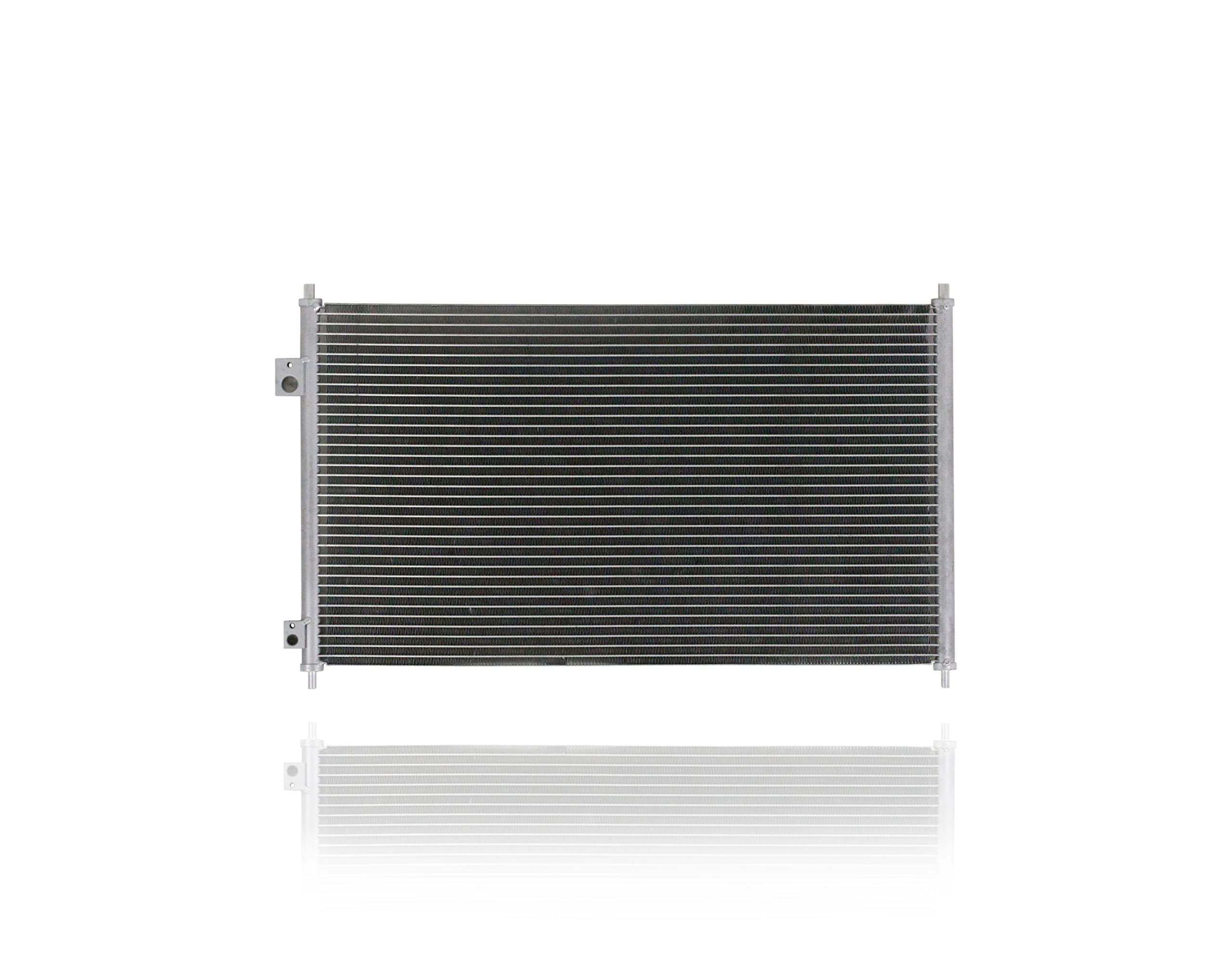 A/C Condenser - Pacific Best Inc. Compatible/Replacement for 3313 04-05 Honda Civic Sedan/Coupe