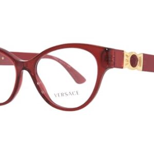 Eyeglasses Versace VE 3313 388 Red Transparent