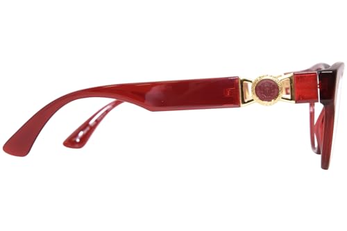 Eyeglasses Versace VE 3313 388 Red Transparent