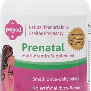 Fairhaven Health PeaPod Prenatal Multivitamin - 1 Per Day, Light Vanilla Flavor - Pregnancy Must Haves for Women and Baby Health - includes Iron, Vitamin C, and Folic Acid - 2 Month Supply