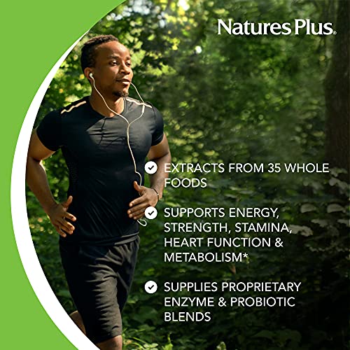 Natures Plus Source of Life Garden Certified Organic Family Chewable Multivitamin - 60 Vegan Chewables - Mixed Berry Flavor - for Adults & Children - Vegetarian, Gluten-Free - 30-60 Servings