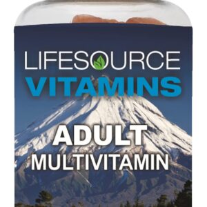 LifeSource Vitamins Adult Multivitamin- 90 Gummies - 45 Day Supply - Tastes Great/Contain All Essential Vitamins & Minerals -