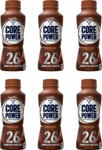 fairlife core power high protein milk shake, natural flavor ready to drink protein shake, the best chocolate protein shakes,14 fl oz , 26gm (chocolate flavor, pack of 6 bottles) protein, fairlife chocolate milk,