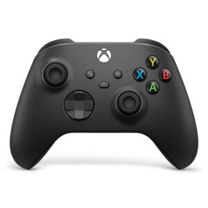 microsoft xbox wireless controller carbon black - wireless & bluetooth connectivity - new hybrid d-pad - new share button - featuring textured grip - easily pair & switch between devices