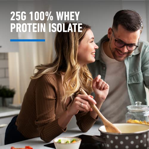 Isopure Creamy Vanilla Whey Isolate Protein Powder with Vitamin C & Zinc for Immune Support, 25g Protein, Zero Carb & Keto Friendly, 15 Servings, 1 Pound (Packaging May Vary)