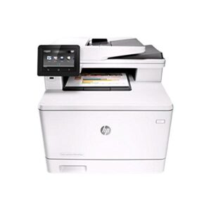 hp color laserjet pro mfp m477fnw (renewed)