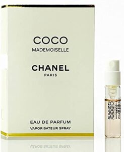 coco mademoiselle eau de parfum perfume sample vial travel 1.5 ml/0.05 oz by paris fragrance