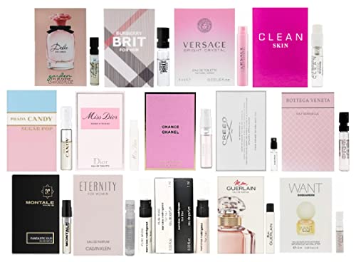 Pilestone 15 Perfume Sampler Lot of Designer Fragrance Samples for Women