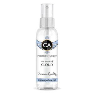 ca perfume impression of ariana g. cloud for women replica version fragrance dupes concentrated long lasting eau de parfum spray refillable atomizer bottle2 fl oz/60ml-x1