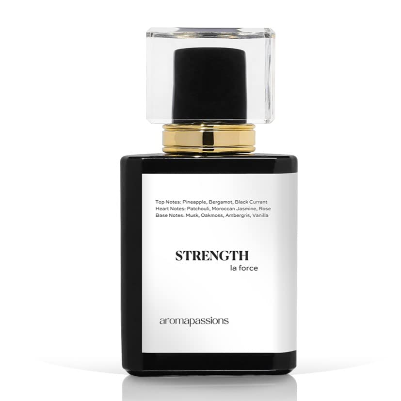 STRENGTH | Inspired by CREED AVENTUS (VINTAGE formula) | Pheromone Perfume Cologne for Men | Extrait De Parfum | Long Lasting Dupe Clone Essential Oil Fragrance | Perfume De Hombre