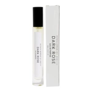 octavia morgan los angeles dark rose eau de perfum spray- long lasting fruity woody floral fragrance- travel spray for men and women 10 ml