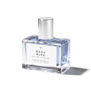 le monde gourmand beau bleu eau de cologne - 1 fl oz (30 ml) - woody, citrus, musk, spicy fragrance notes