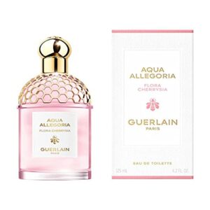 guerlain aqua allegoria flora cherrysia eau de toilette spray for women, 4.2 ounce