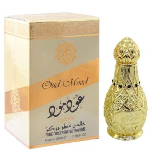 lattafa oud mood concentrated perfume oil - 25ml