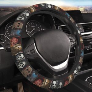 gearbest halloween horror movie steering wheel cover universal 15 in car accessories for men women,steering wheel protector comfortable protective case for suv sedan decor