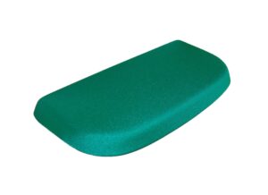 spandex fabric cover for a lid toilet tank - handmade in usa (green)