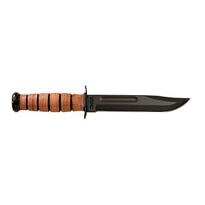 ka-bar full size us marine corps fighting knife, straight