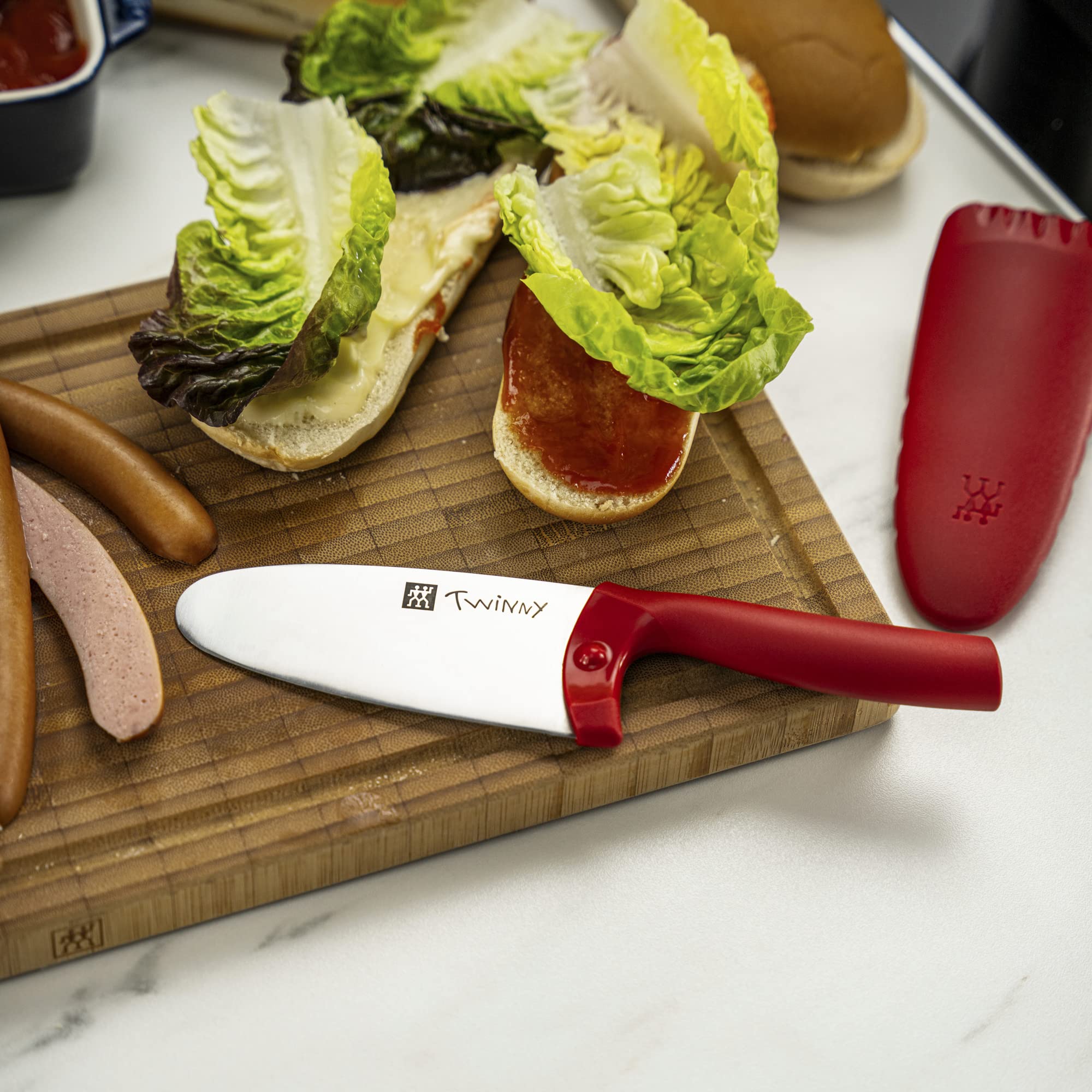 ZWILLING TWINNY Kids Chef’s Knife - Red