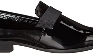 Calvin Klein Men's Bernard Loafer, Black Patent, 11.5