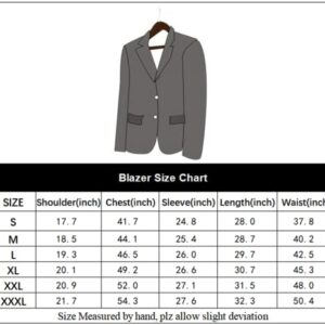 THWEI Mens Velvet Blazer Slim Fit Suit Jacket One Button Tuxedo Blazer Wedding Prom Dinner Black M