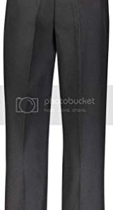 RGM Men's Tuxedo Pants Side Satin Stripe - Pleated Or Flat Front 28W x 32L