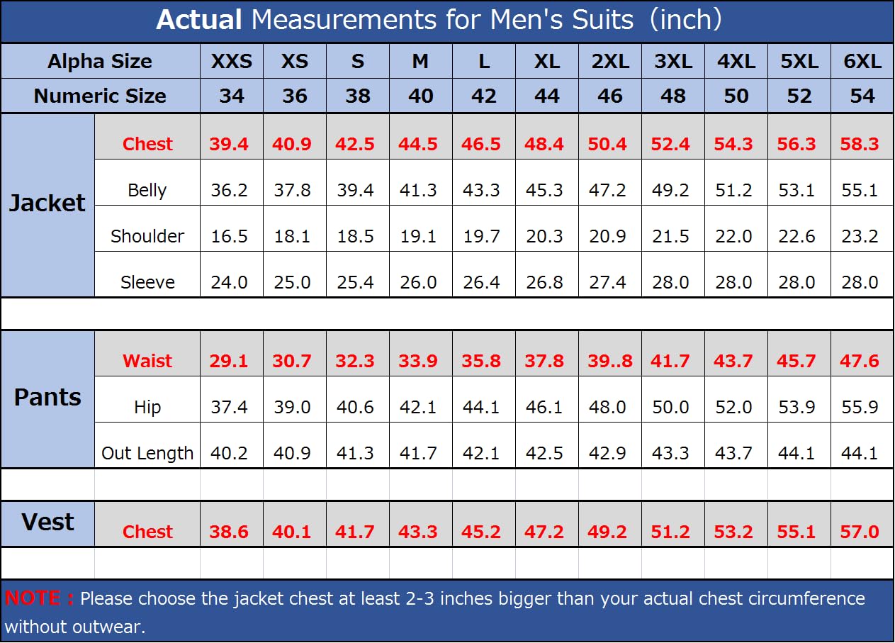 SHUZHXLZANGY Men Wedding Suits Slim Fit 3 Piece Tuxedo,One Button Tux Jacket Vest Trousers Dinner Wedding,Green Suits for Men (42) L