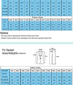 Men's Suit Fashion 2-Piece Notch Lapel Flat Slim Fit Tuxedos Groomsmen for Wedding Party(Blazer+Pants)(38,Dark Olive)