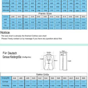 Men's Suit Fashion 2-Piece Notch Lapel Flat Slim Fit Tuxedos Groomsmen for Wedding Party(Blazer+Pants)(38,Dark Olive)