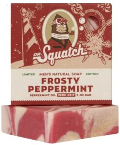 dr. squatch limited edition bars (frosty peppermint), 5 ounces