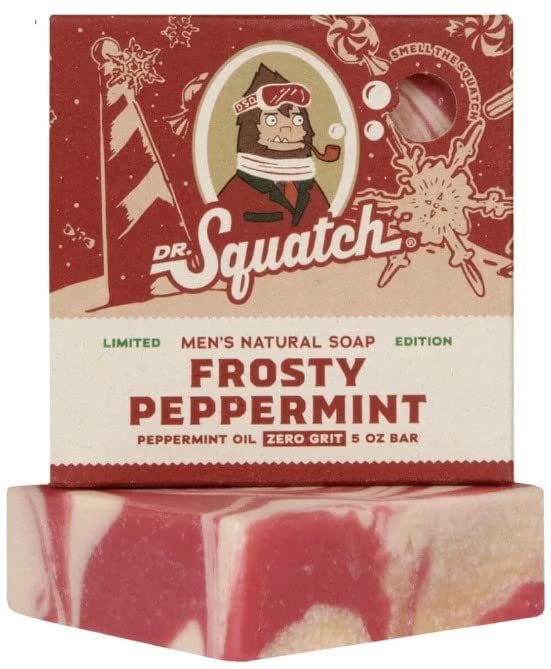 Dr. Squatch Limited Edition Bars (Frosty Peppermint), 5 ounces