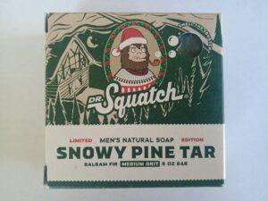 soap bar snowy pine tar