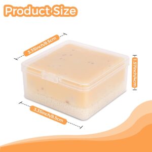 Soap Case Box, Vonpri Soap Dish Storage Holder for Shower Home Outdoor Traveling (1Pc Clear)