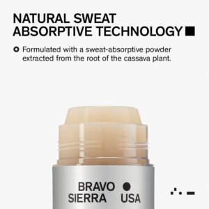 Aluminum-Free Natural Deodorant for Men by Bravo Sierra, 2-Pack - Long Lasting All-Day Odor and Sweat Protection - Citrus and Cedarwood, 3.2 oz - Paraben-Free, Baking Soda Free, Vegan & Cruelty-Free