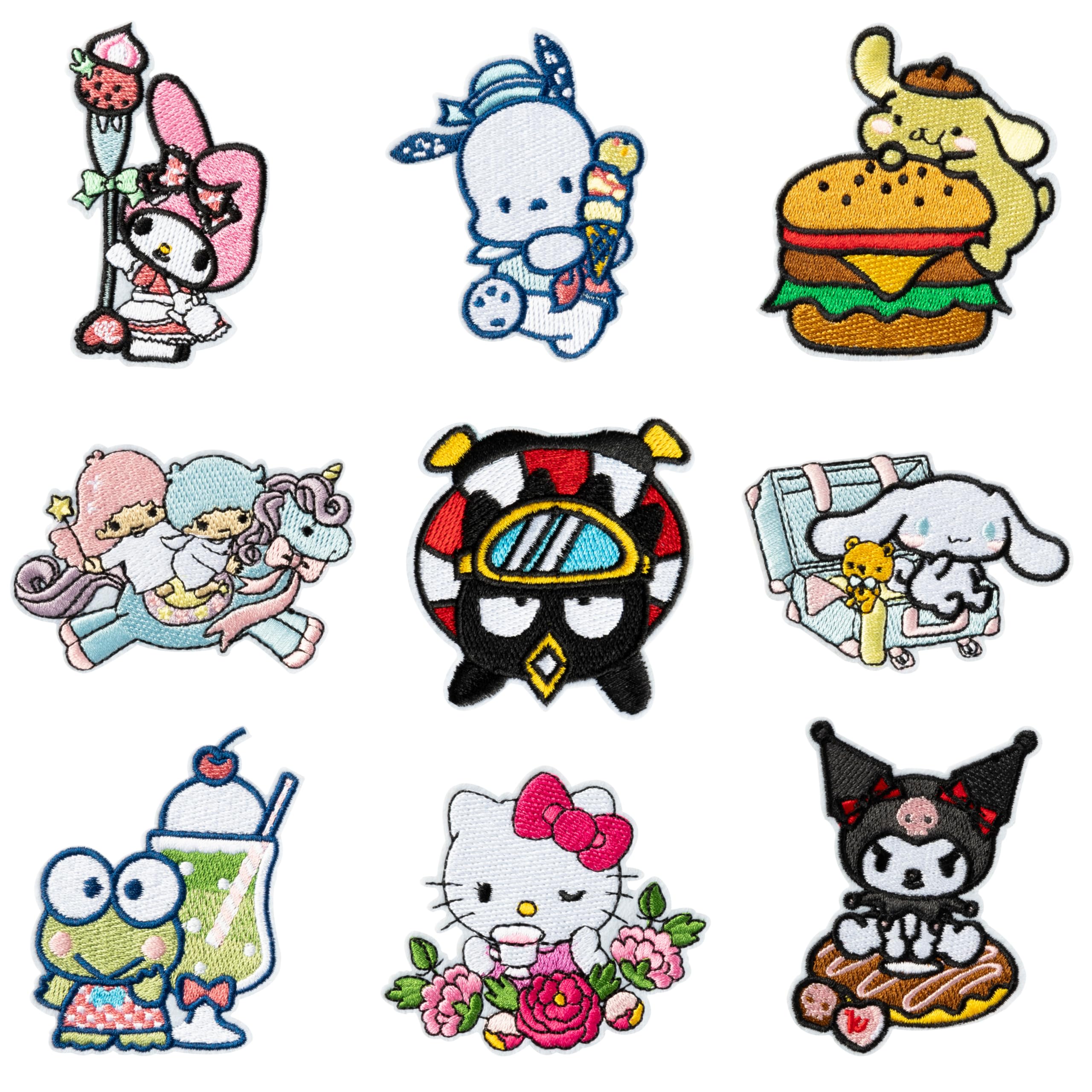 9 Pcs Embroidery Patches