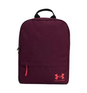 under armour unisex-adult loudon backpack small, (600) dark maroon/black/beta, one size