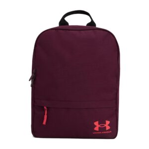 Under Armour unisex-adult Loudon Backpack Small, (600) Dark Maroon/Black/Beta, One Size