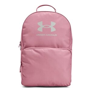 under armour unisex-adult loudon backpack, (697) pink elixir/pink elixir/metallic cristal gold, one size fits most